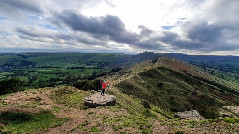 Lose Hill Walk from YHA Castleton Losehill Hall | Peak District - Becky ...
